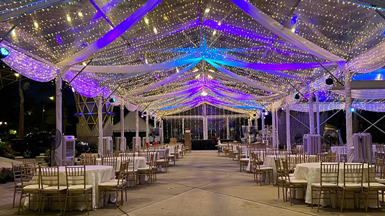 Marquee Tent Rental in Malaysia - Transparent Marquee Tent